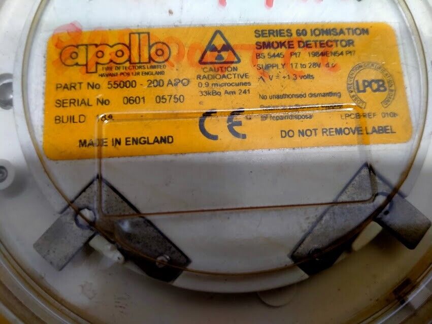 Apollo 55000-200 APO Series 60 Ionisation Smoke Detector New ...