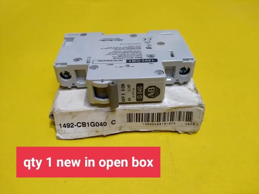 Allen-Bradley 1492-CB1G040 Ser. C G040 Circuit Breaker – Oasismachinery