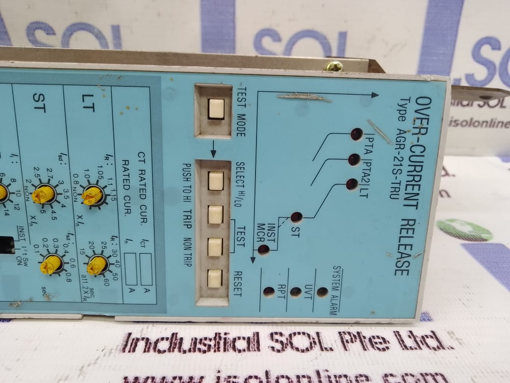 Terasaki AGR-21S-TRU Over Current Release 1H1373SAB Tem Power AGR21STRU ...