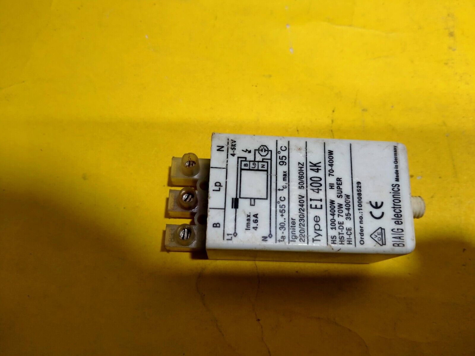 BAG Electronics EI 400 4K Digital Igniter B.A.G electronics ...