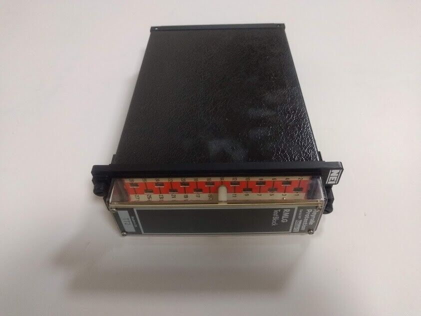 Areva NEI Reyrolle MMLG01R1AA0001D RMLG 21183-09 Test Block 2993410031 ...