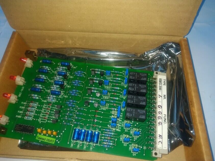 Kongsberg KMG-200/1 7252019.0003 Group Alarm Unit KMG2001 New ...
