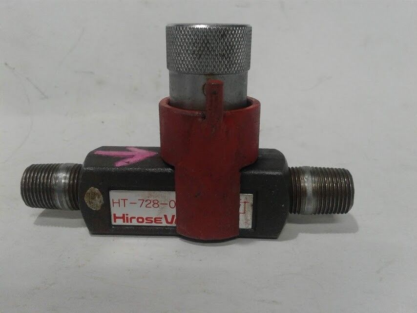 New Hirose Corporation Check Valve Ht-728-03 Hydraulic Throttle Valve ...