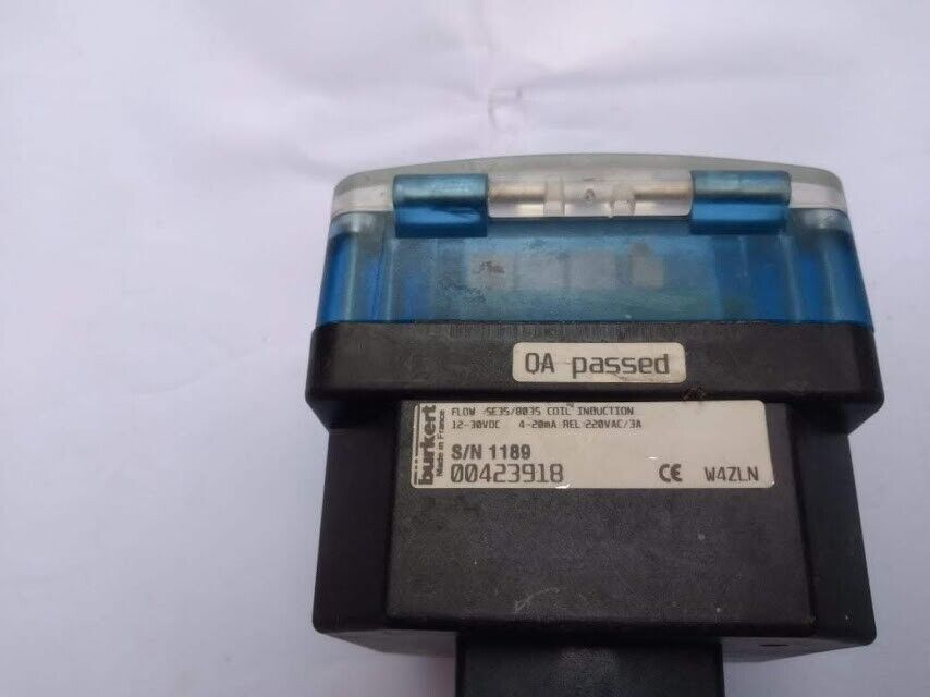 Burkert Flow SE35/8035 Coil Induction Flow Meter SE358035 – Oasismachinery