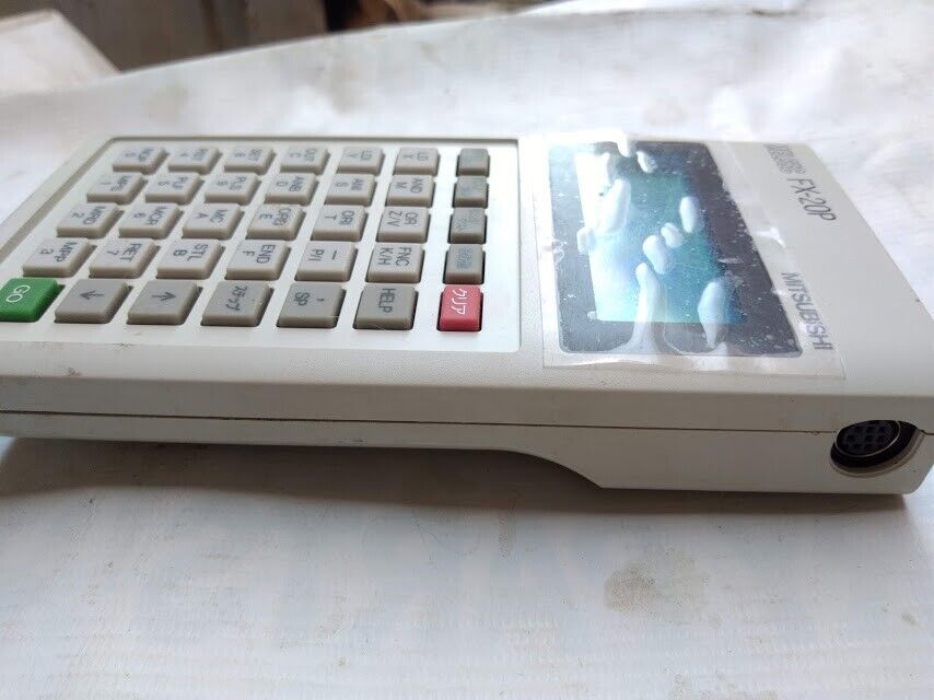 Mitsubishi Electric FX-20P-MFXC V4.00 Programming Panel Melsec FX20P ...