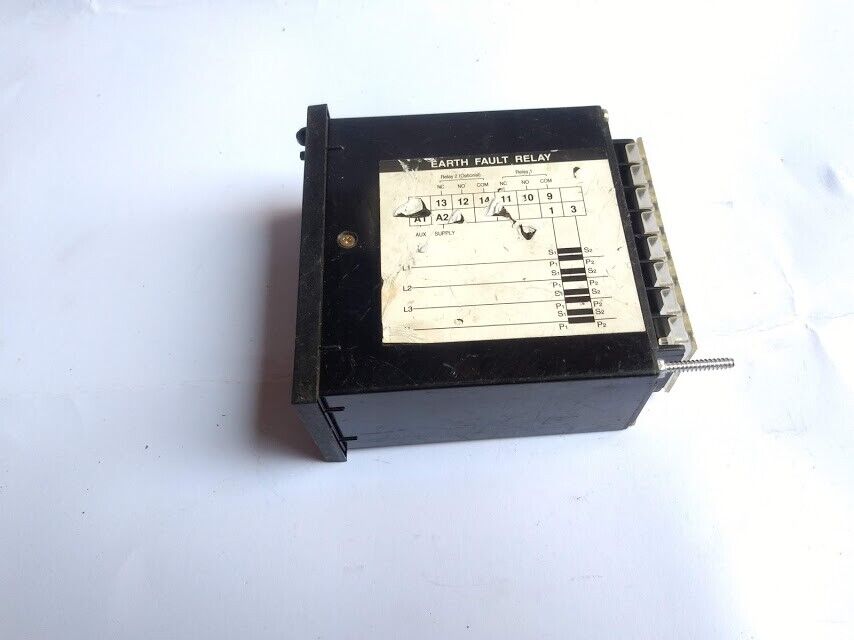 Rudolf Earth Fault Relay 3P/4W 1CO 50Hz – Oasismachinery