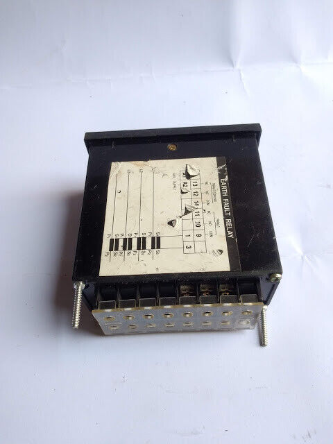 Rudolf Earth Fault Relay 3P/4W 1CO 50Hz – Oasismachinery