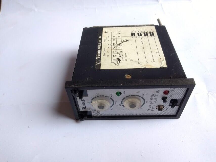 Rudolf Earth Fault Relay 3P/4W 1CO 50Hz – Oasismachinery