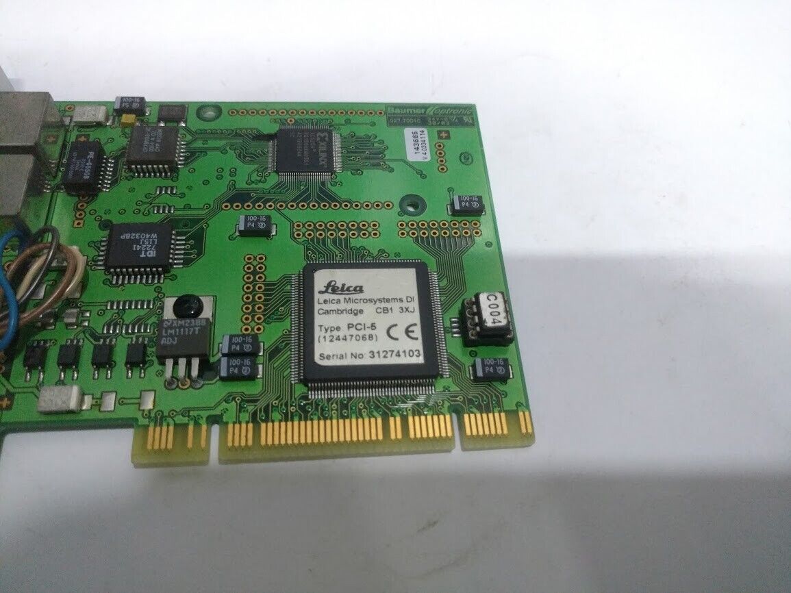 leica microsystems PCI-5 12447068 Baumer Optronic 027.7001C 143665 V. 4 ...