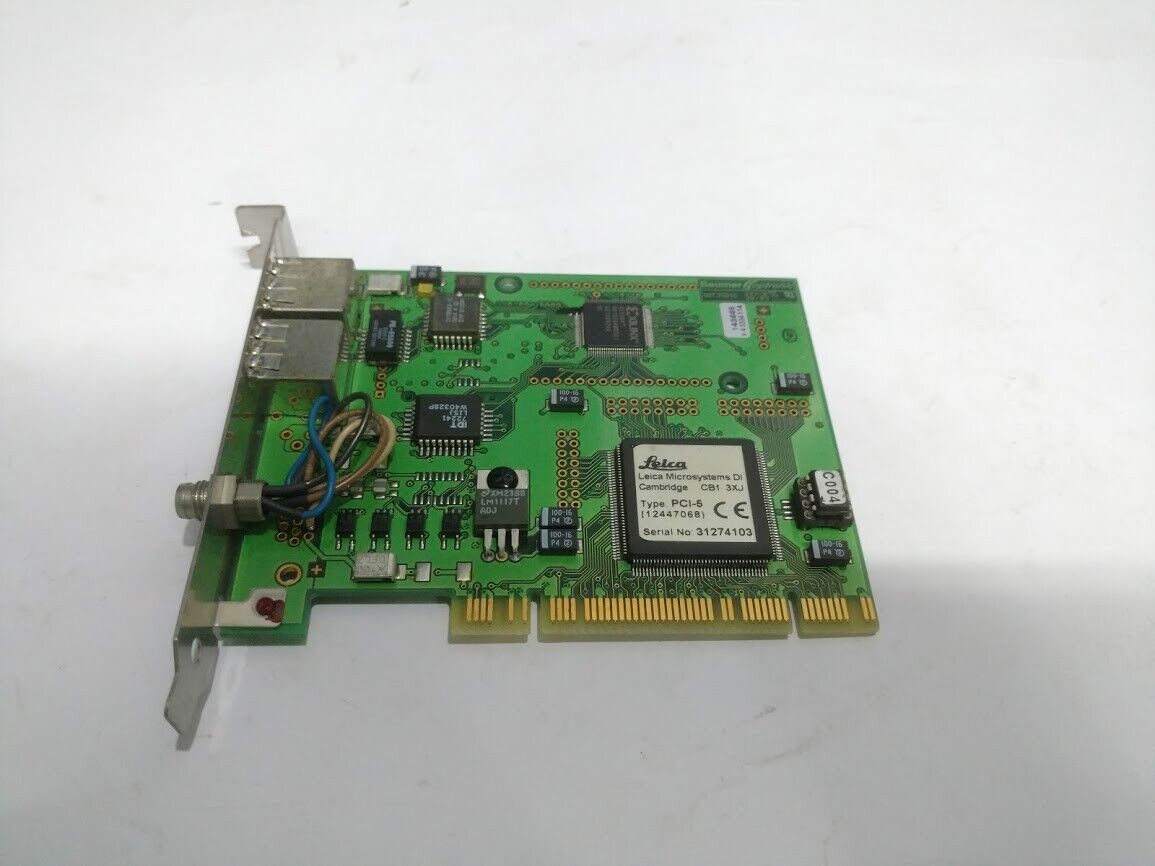 leica microsystems PCI-5 12447068 Baumer Optronic 027.7001C 143665 V. 4 ...