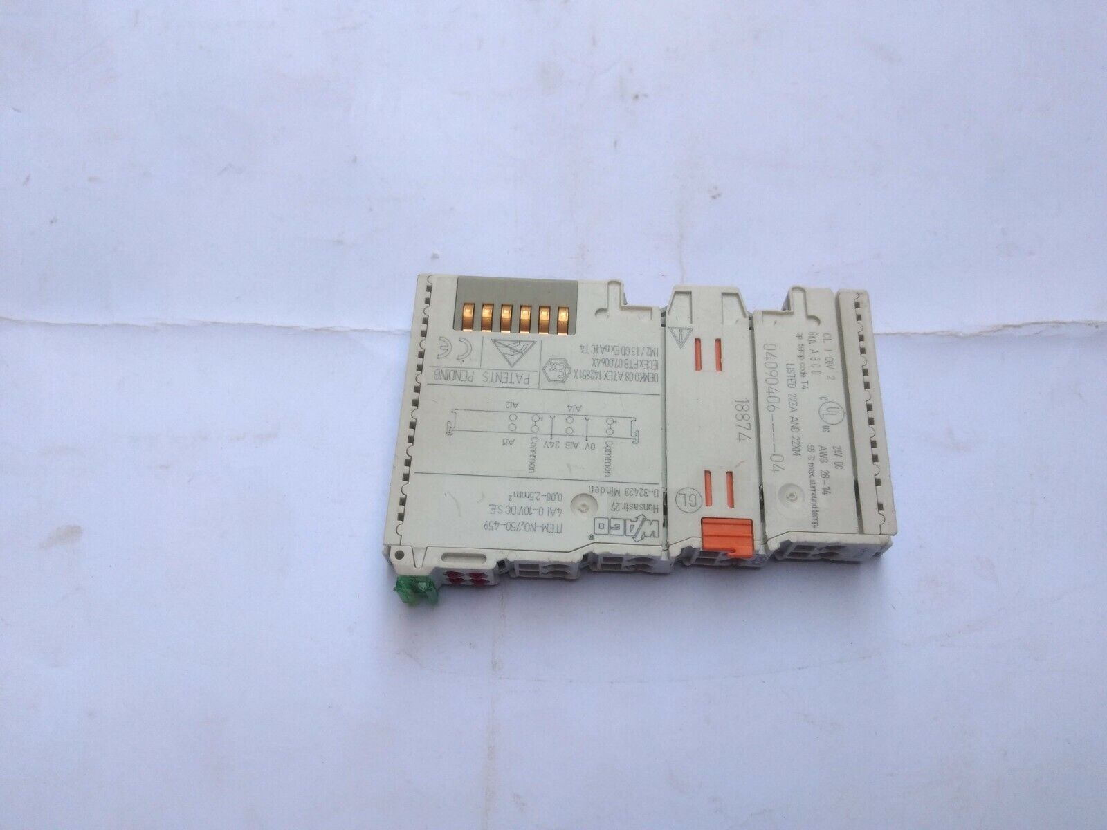 Wago 750-459 4-channel Analog input Module 750459 – Oasismachinery