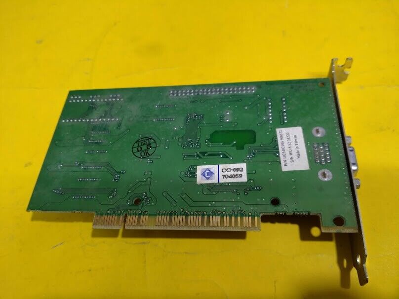 ATI 3d Rge Mach64 VT 113-34004-104 ExM340 Assy. 109-34000-00 PCI VGA ...