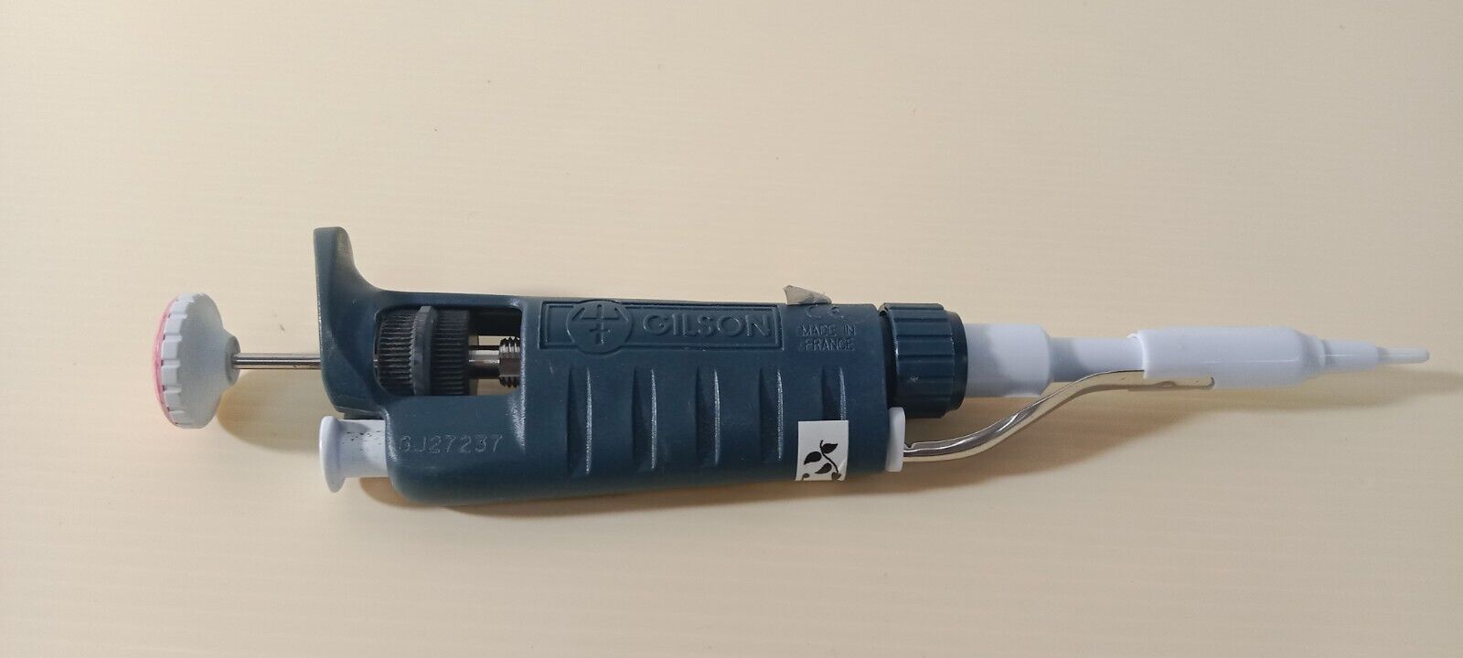 Gilson 1-10ul P10N Adjustable Volume Pipetman Metal Ejector Single ...