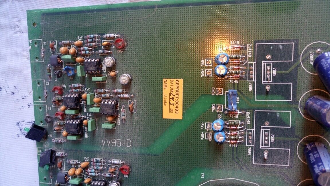 Trane / Woods VV95-D Pc Board 00493 power board with WAI.Berg Transformer – Oasismachinery