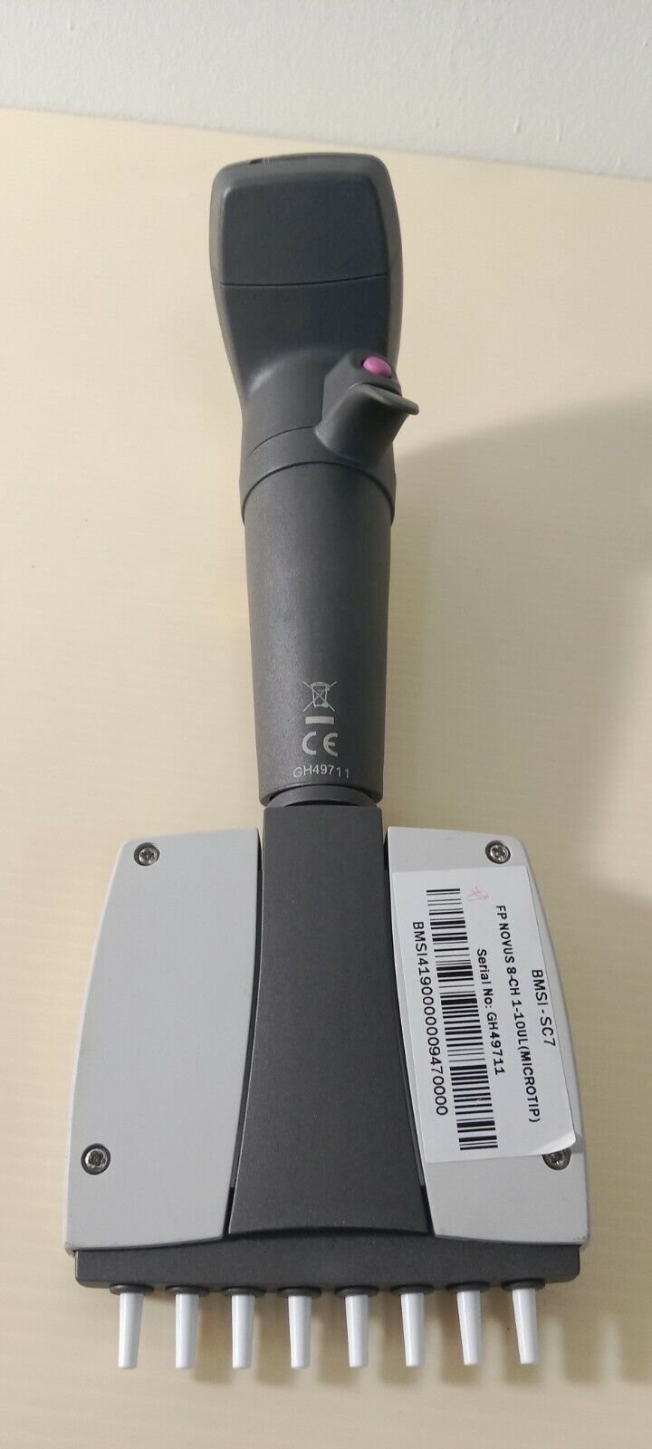 Thermo Scientific Finnpipette 1-10ul FP Novus 8 Channels Pipette ...