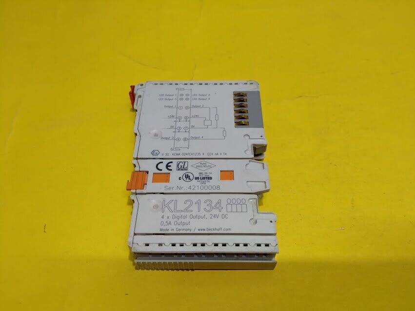 Beckhoff KL2134 4x digital output terminal 4 channel free worldwide ...