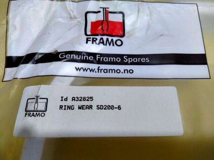 FRAMO A32825 Ring Wear Genuine Spares For Farmo SD200-6 Cargo Pump ...