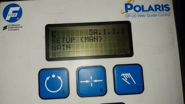 Fife/Siemens Polaris DP-20 Web Guide Controller 100-240V Web Guiding ...