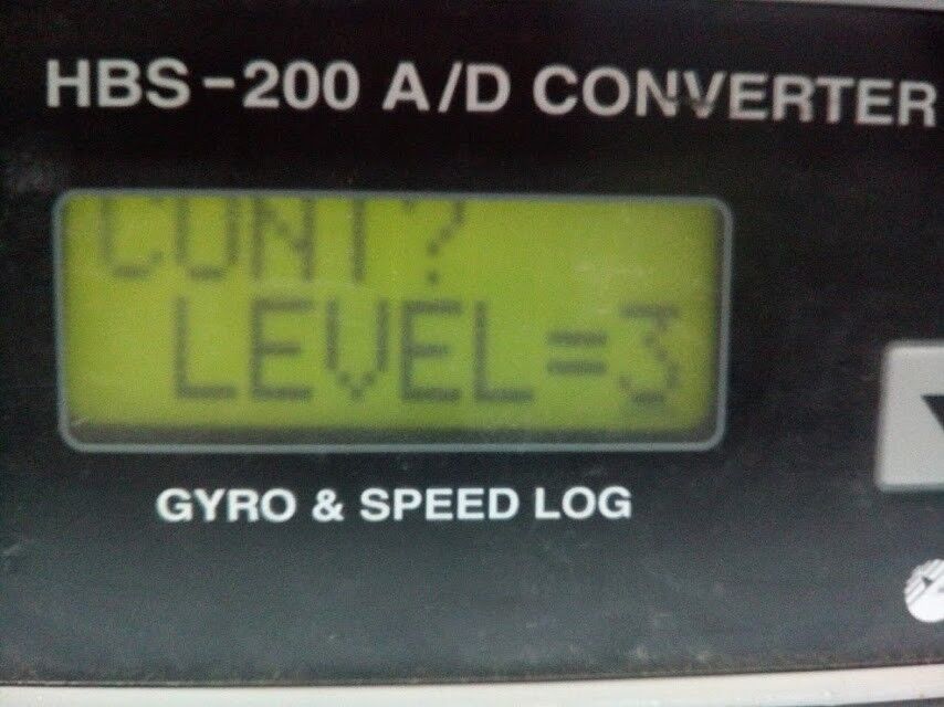 Hanshin Kogyo Co Ltd HBS-200 A/D converter Gyro & Speed Log – Oasismachinery