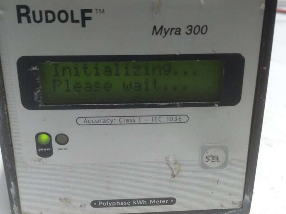 RudolF Myra 300 Version 1.51 Polyphase KWh Meter R-Myra-300 3P/4W 1kwh ...
