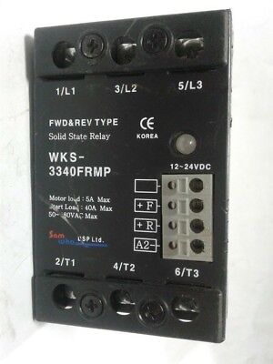 SamWha DSP Co Ltd WKS-3340FRMP Solid State Relay 50-480VAC New – Oasismachinery