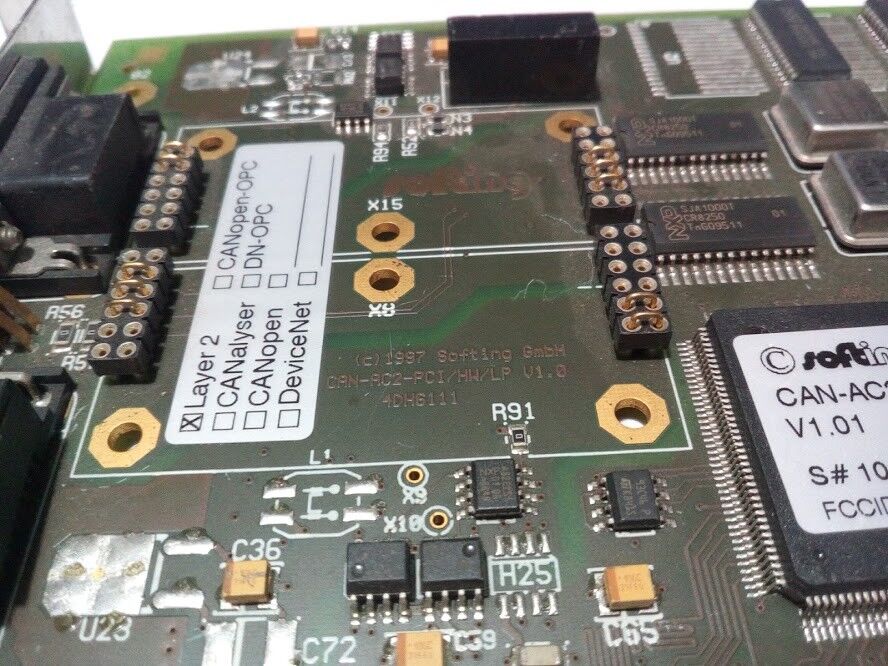 Softing CAN-AC2-PCI/HW V1.01 CAN-AC2-PCI/HW/LP V1.0 Pci Card ...
