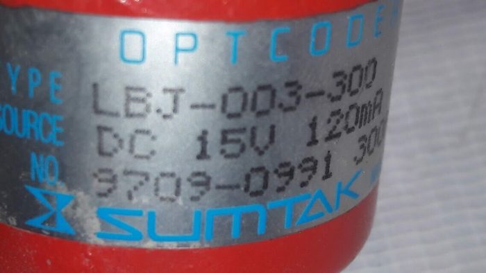 SUMTAK Corporation LBJ-003-300 Optcoder Encoder LBJ003300 – Oasismachinery