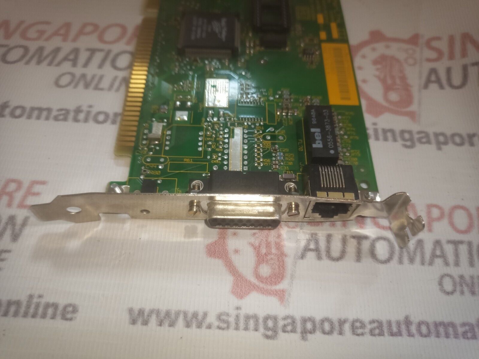 3com EtherLink III 3c5098-TP ISA ethernet card assy. 03-0021-204 Rev. A ...
