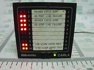 Selco NWS M1000-24-60B Easterline Auxitrol Carla Alarm Annunciator ...