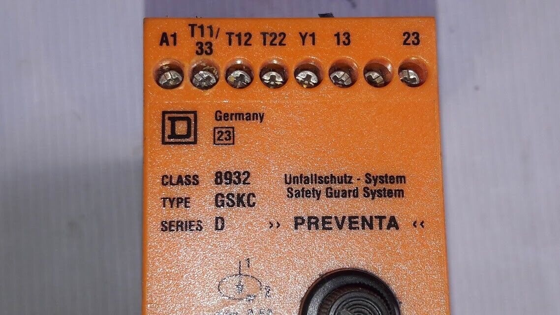 Telemecanique Type GSKC Class 8932 Series D Control Module GSKC ...