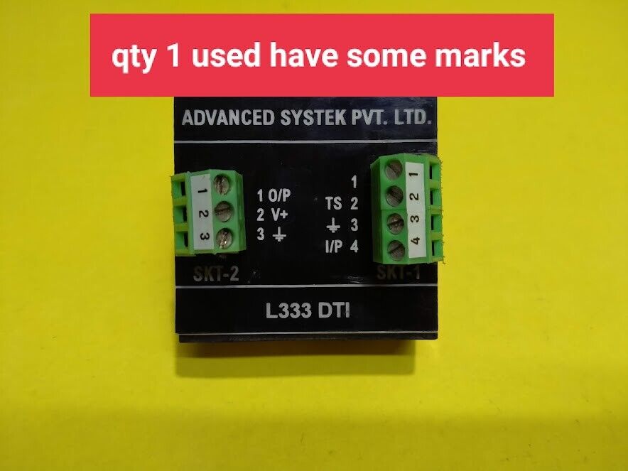 Advanced Systek Pvt. Ltd. L333 DTI Systek L333DTI – Oasismachinery