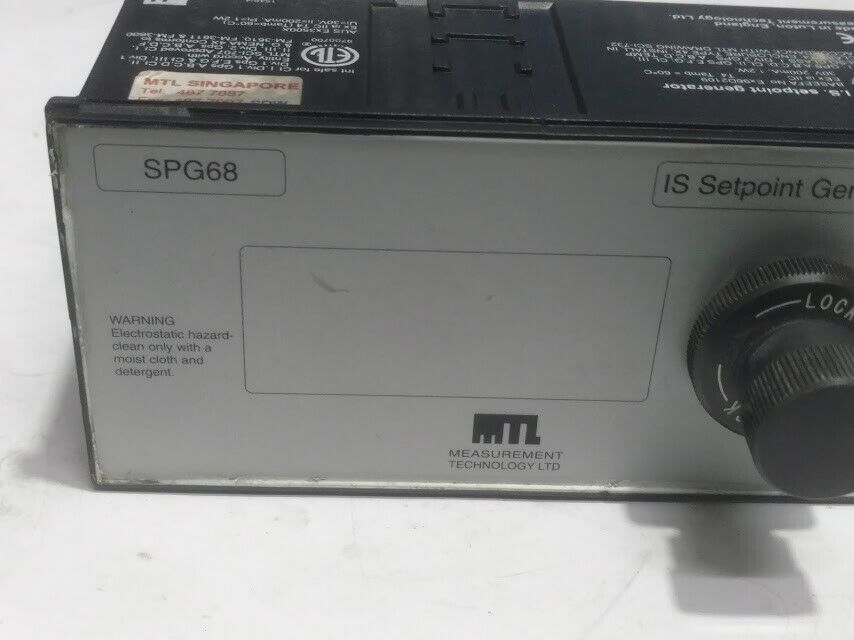 Mesurement Technology Ltd. MTL SPG68 IS setpoint generator – Oasismachinery