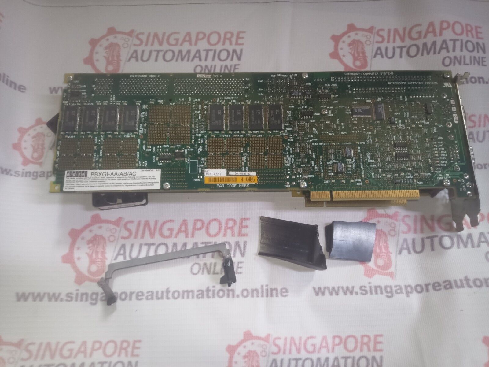DAC Digital PBXGI-AA/AB/AC Intergraph MSMT355 Rev. C CSMT2600C VGA card ...