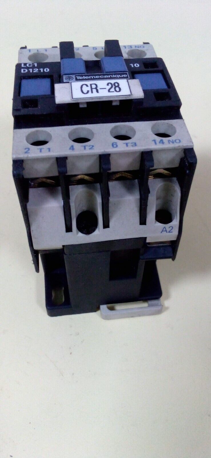 Schneider Electric LC1 D1210 CR28 Telemecanique Contactor Motor Control ...