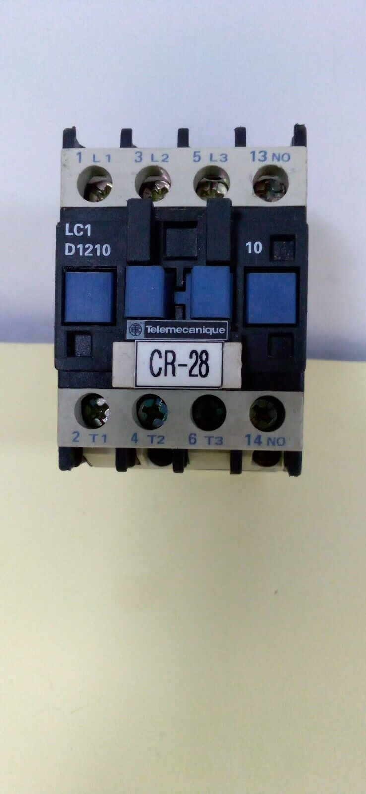 Schneider Electric LC1 D1210 CR28 Telemecanique Contactor Motor Control ...