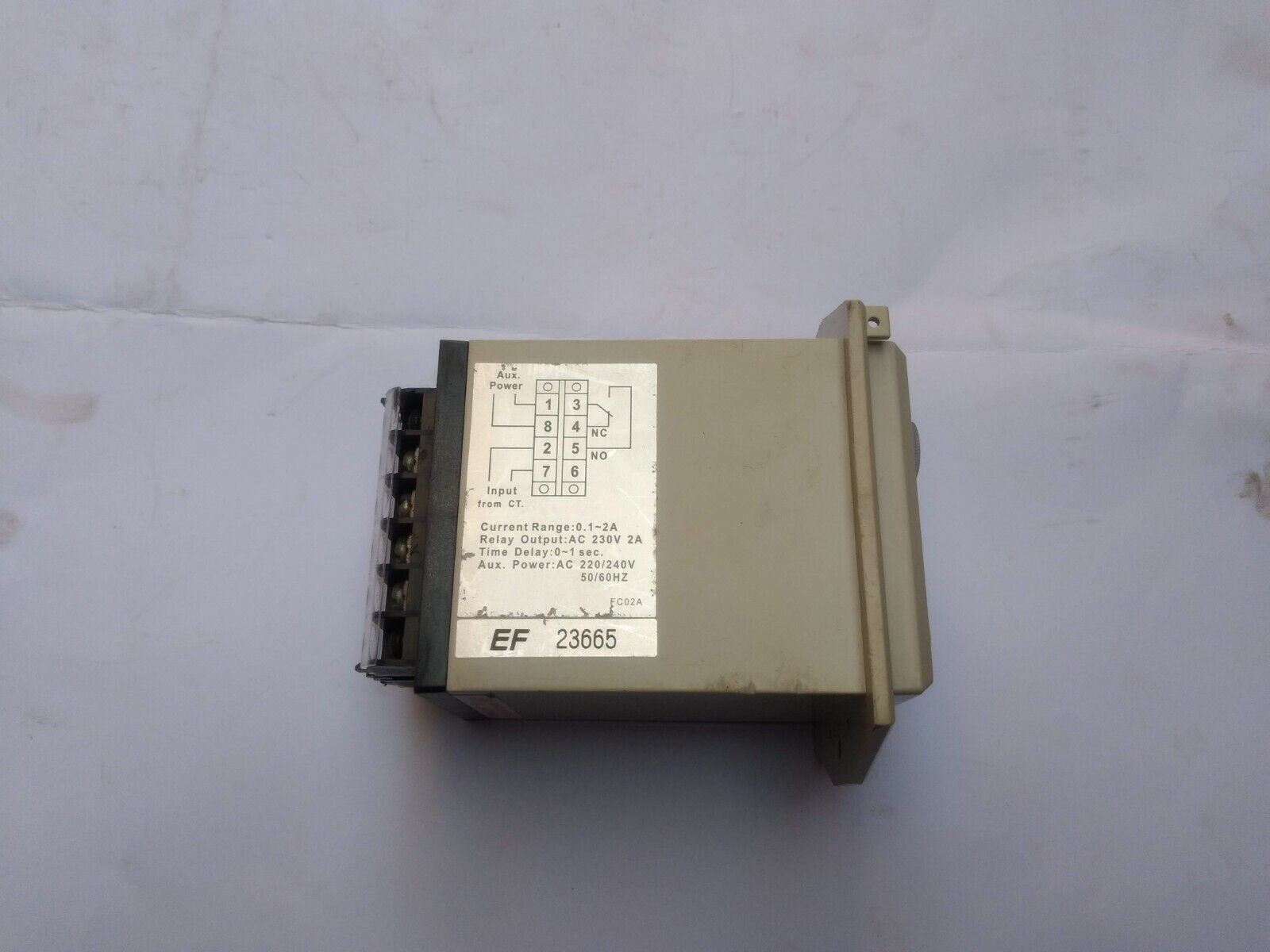 MH Earth Fault Relay EF 18 (MH)- EF18 Mun Hean – Oasismachinery