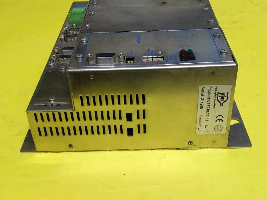 CMZ servo controller CTE240.10111 HW: 13 for PTM packaging machinery ...