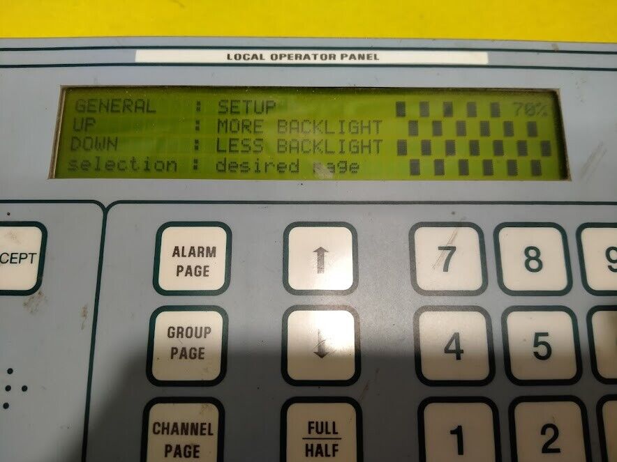 Siemens N98.79304 Rev. A LOP Rev. 1.08D N9879304 E43 Wheelhouse Console ...