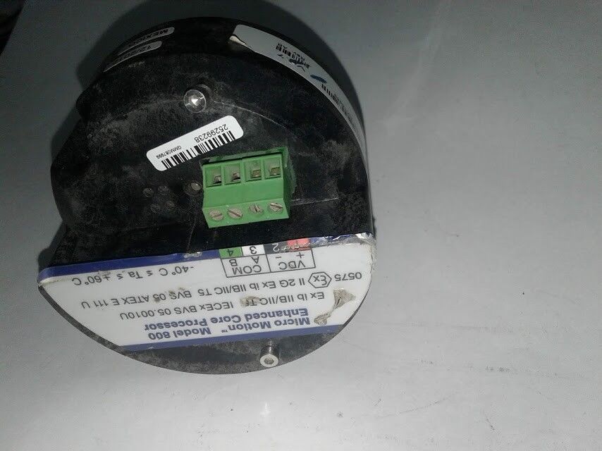 Micro Motion Inc. 800 enhanced core processor V. 3.7 MMI-20016889 Rev. AB – Oasismachinery