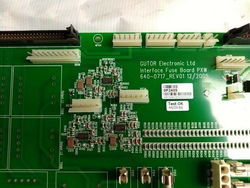 Gutor Electronic Ltd 640-0717 Rev. 01 Interface Fuse Board PXW 6400717 ...