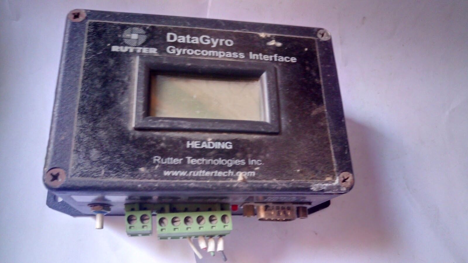 Rutter Technologies Inc. Datagyro gyro compass interface RT-372 input ...