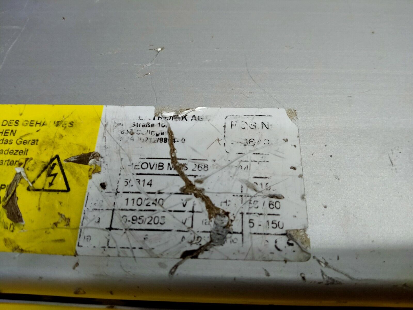 REOVIB MFS268 DP24 Profibus-DP Frequency Controller For Vibratory ...