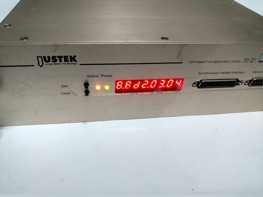Justek Inc. JTD321-02 Linear Servo Drive DSP Based digital servo driver ...