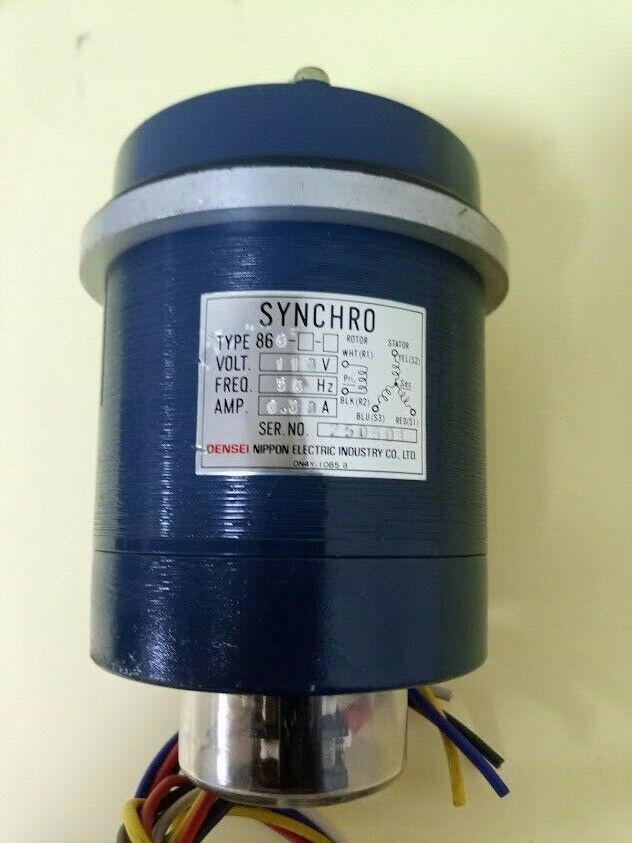 Densei Nippon Electric Synchro motor Transmitter 86G 110V 50Hz New ...