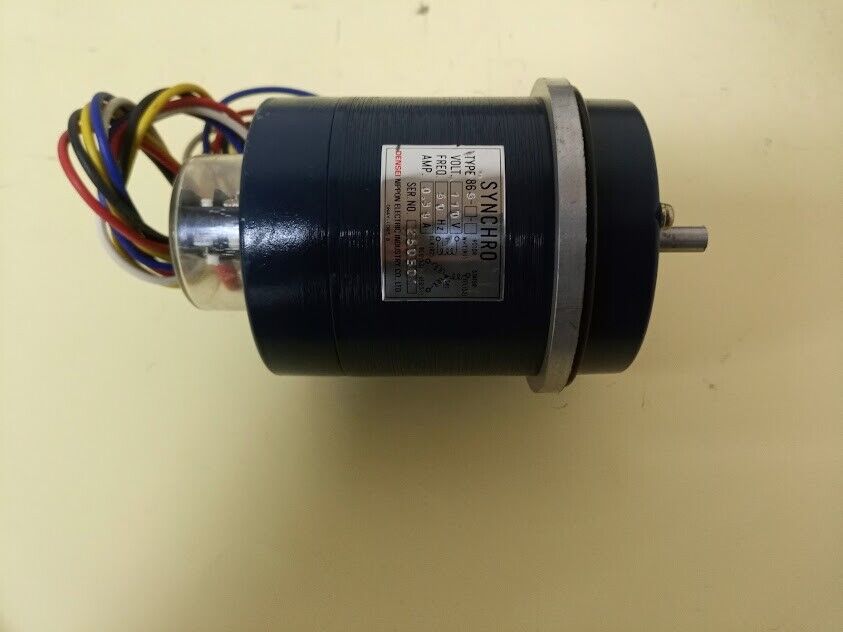 Densei Nippon Electric Synchro motor Transmitter 86G 110V 50Hz New – Oasismachinery