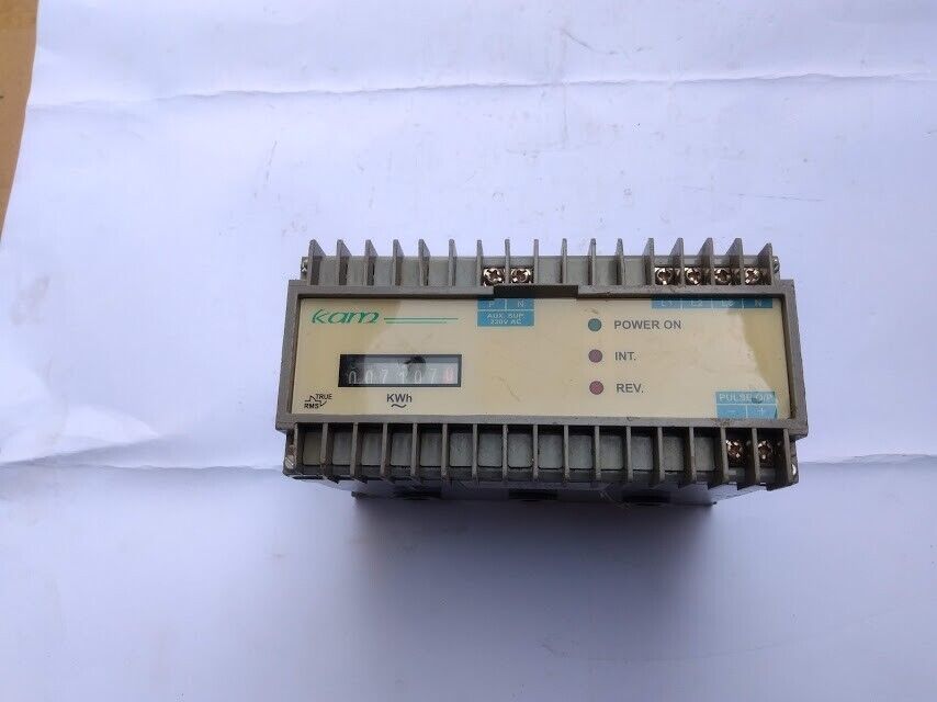 KAM KWh meter 3 Phase 4 Wire Class 1 True Rms Volts 415VAC – Oasismachinery