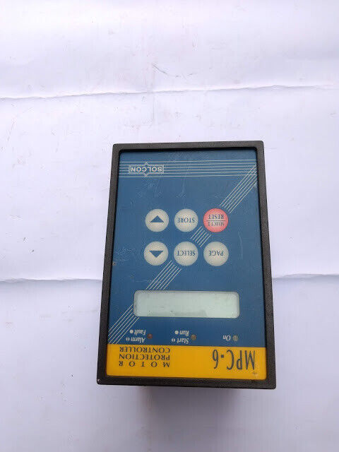 Solcon MPC-6 Motor Protection Controller MPC6 833336 110/220Vac.dc ...