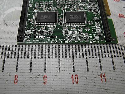 Matrox Meteor2/4 63039620278 Meteor II 750-0203 Rev A Frame Grabber ...
