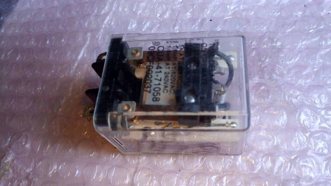 POTTER & BRUMFIELD CUA-41-71058 Relay Time Delay 240VAC 50/60Hz ...
