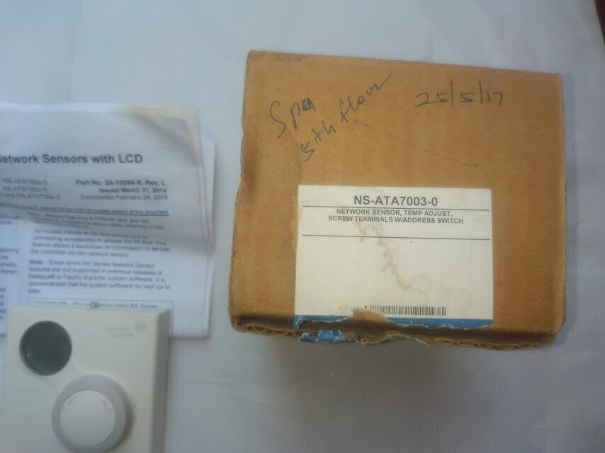 Johnson Control NS-ATA7003-0 Surface-Mounted NS Series Network Sensor ...